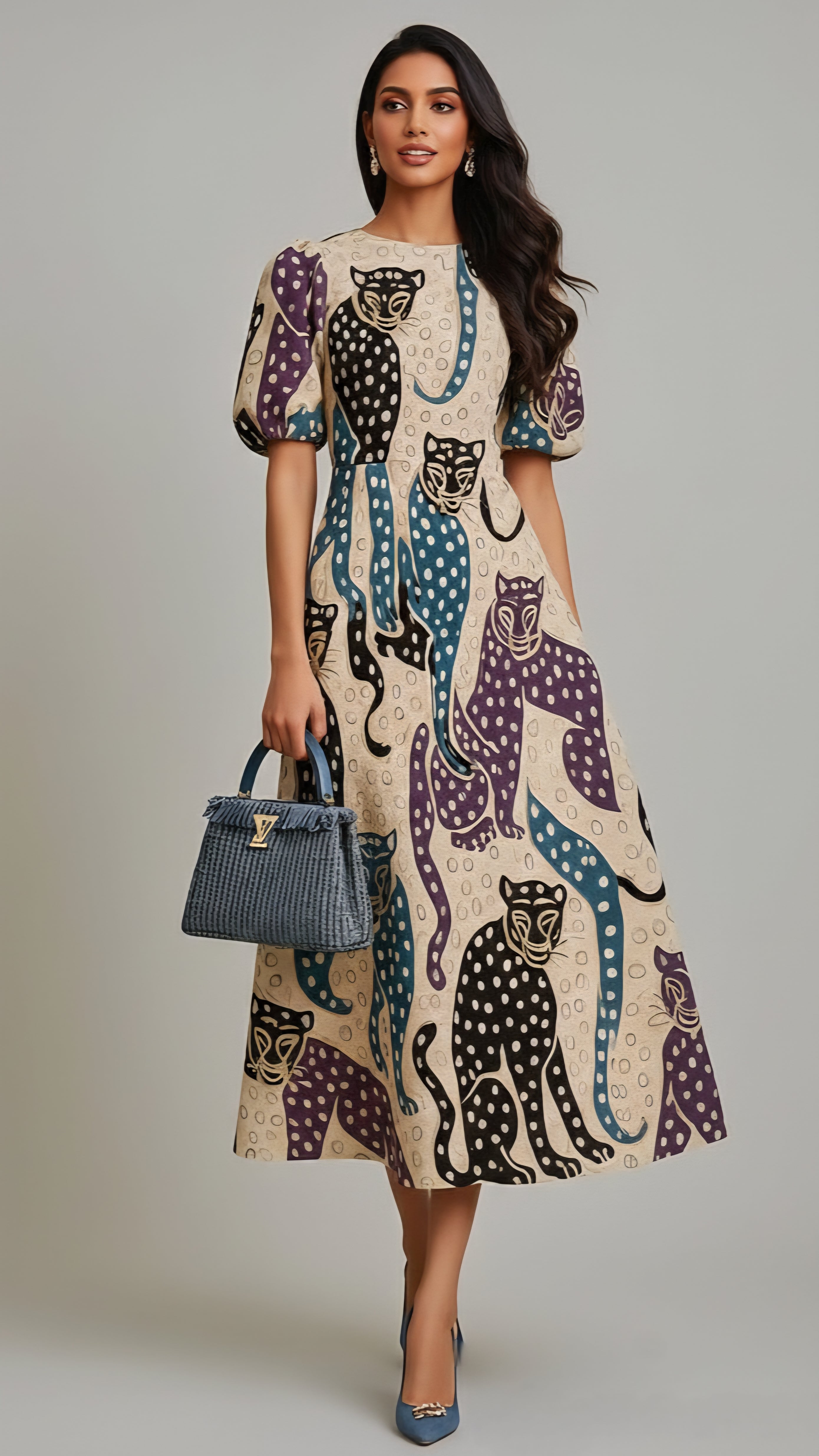 A-LINE DRESS – Miss Lilac